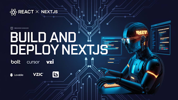 Build react nextjs using bolt, lovable, v0, cursor ai, shadcn ui, supabase Build react nextjs using bolt, lovable, v0, cursor ai, shadcn ui, supabase