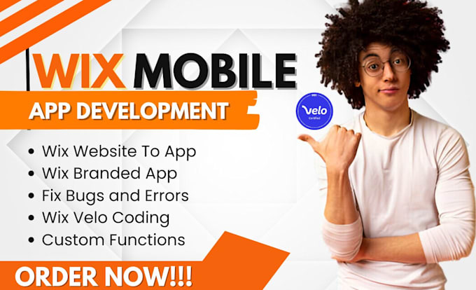 Build wix branded app for ios and android wix block wix mobile app wix velo by Jeremy_expert31 ...