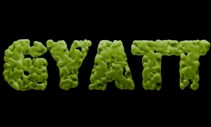 Create custom bubble or goo text by Innersparkmind | Fiverr