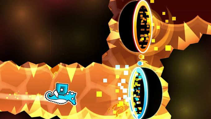 Make a 4k geometry dash showcase in perfect quality by Shedeursanders ...