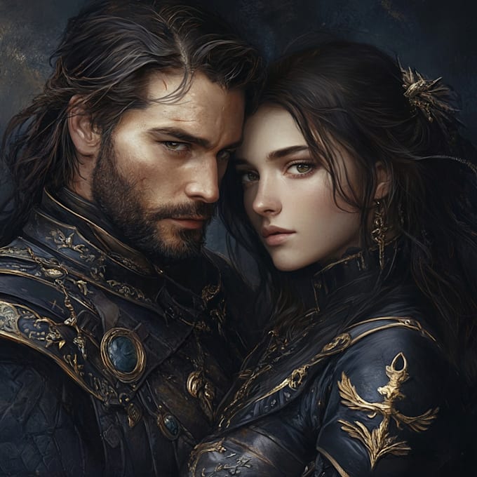 Draw your, couples, pencil realistic portrait, sketch by Sabra_arkour ...