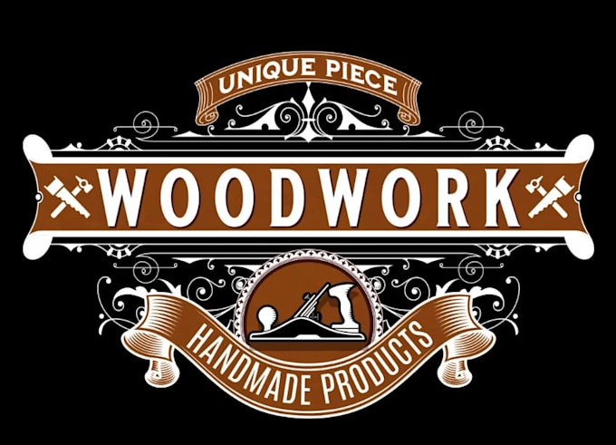 Draw woodworking wood carpentry logo design by Savanah_martin | Fiverr