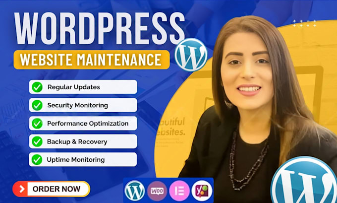 Provide professional ongoing wordpress website maintenance, wordpress managment by ...