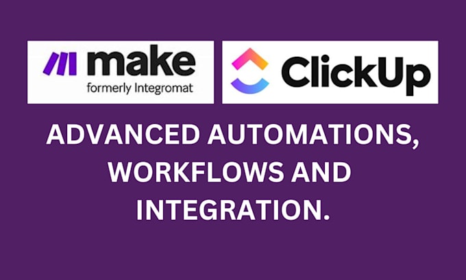 Make com clickup advanced workflow automation chatgpt zapier n8n by Daniels_steve | Fiverr