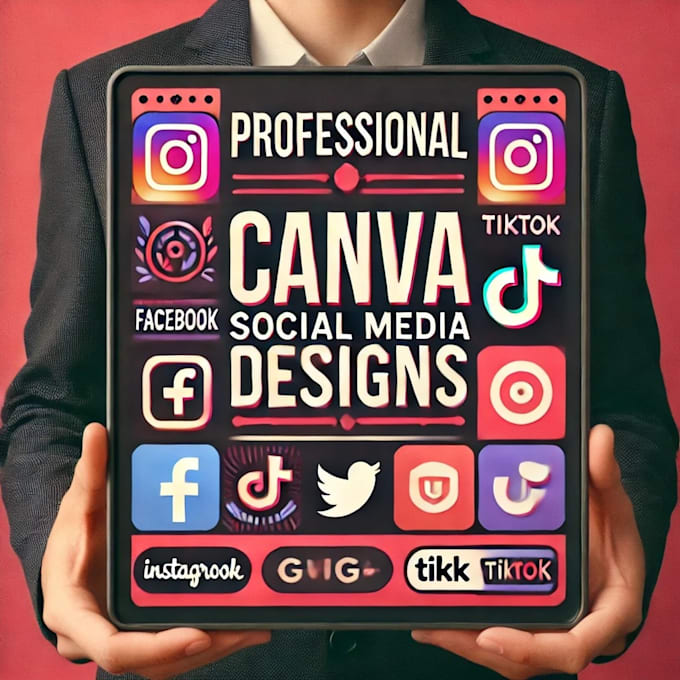 Design professional canva social media posts and flyers by Kastec | Fiverr