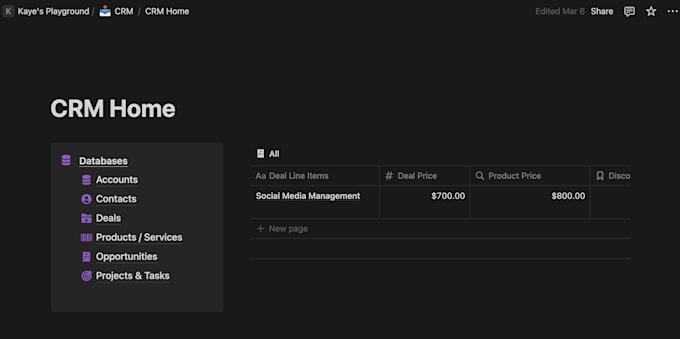 Create custom notion systems and database for you by Tangibl3 | Fiverr