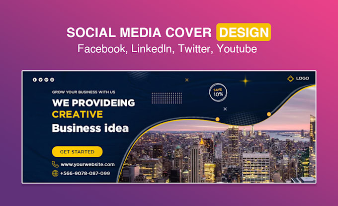 Design a unique facebook and youtube banner for your brand by Murad ...