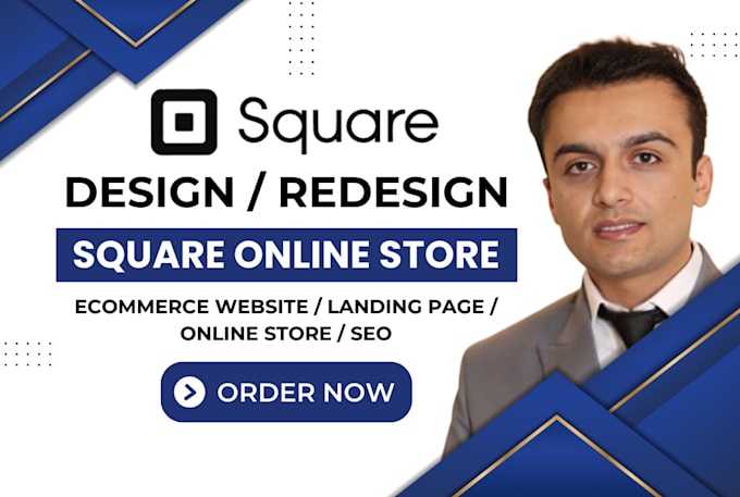 Design square online store or square website by Nom_designs | Fiverr