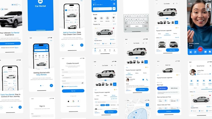 Develop car rental app, booking app, car wash app, car dealership app, taxi app by Goergemo | Fiverr