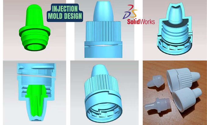 Design plastic injection mould, dfm, moldflow, silicone mould, 3d product design by Prescott_2 ...