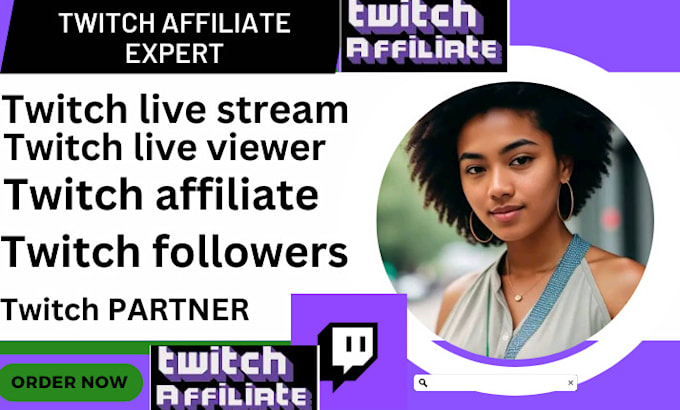 Virally boost twitch promotion to bring real live views by Gaspeo | Fiverr