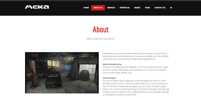 Create a professional react website by Iixa87 | Fiverr