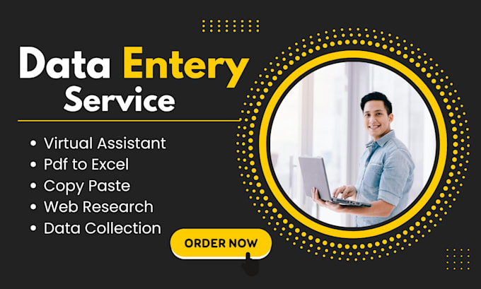 Do fast data entry, data collection, copy paste, and web research task by Azhar_rauf | Fiverr