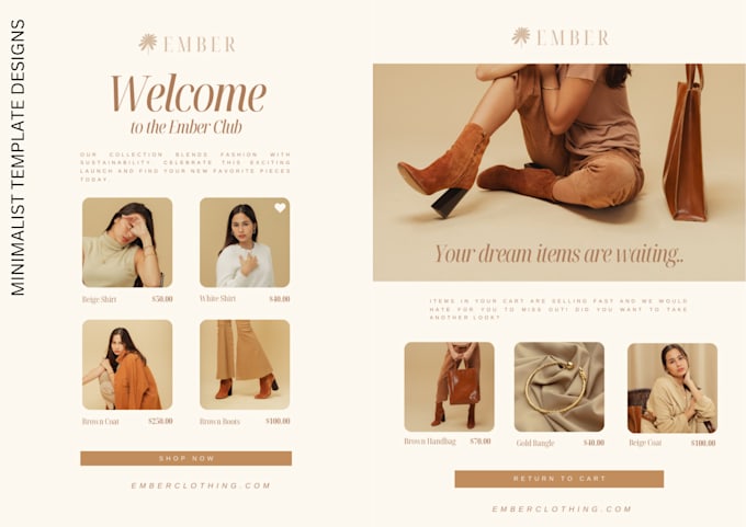 Create professional email flows for your ecommerce brand by Maddimarketing | Fiverr