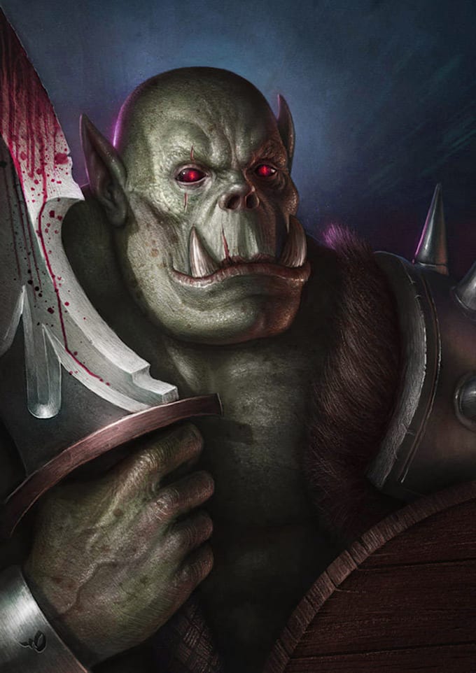 Make 2d character design dnd concept in unique style by Kamencook | Fiverr