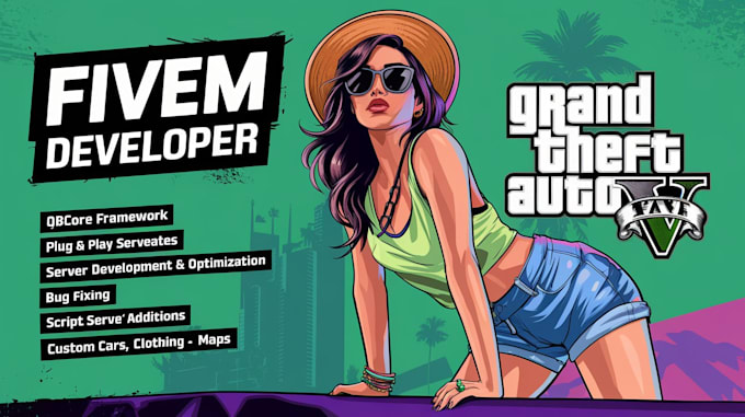Fix or create a fivem dev roleplay esx server with premium scripts bugs ...