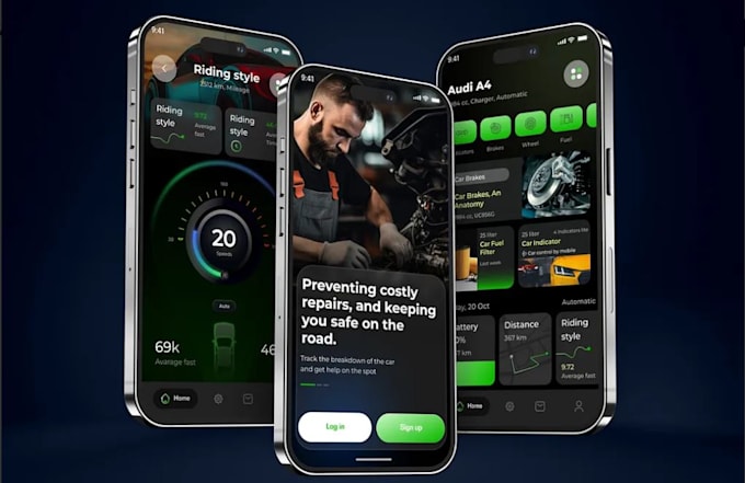 Build on demand car service app, car rental app, car parking app, car ...