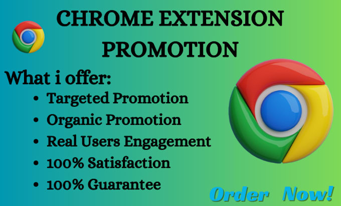 Promote browser extension chrome extension chrome promotion for real ...