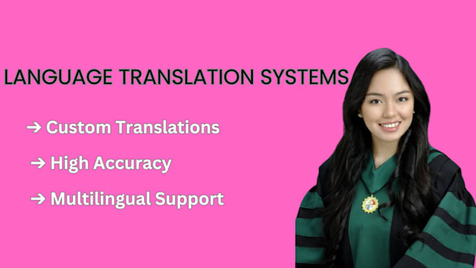 Develop multilingual translation tools for any language by ...