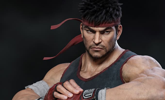 Build 3d game model,ue5 game character,blender rig,zombie model,3d ...