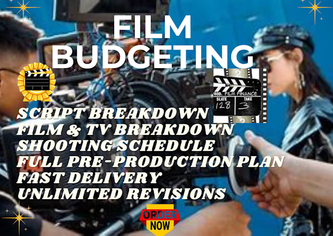 Create a script breakdown, schedule and film budget for your film on movie magic by Patric ...