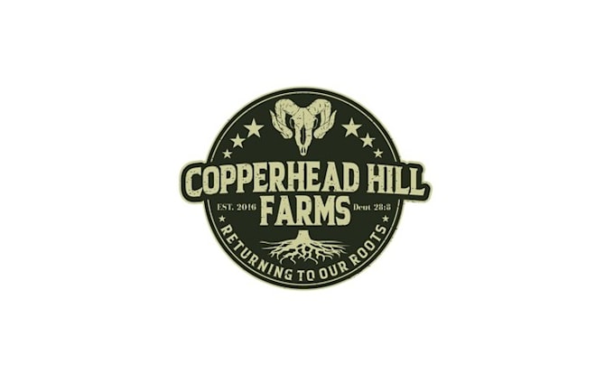 Design conservative copperhead hill farmstead logo by Jacob_camidge ...