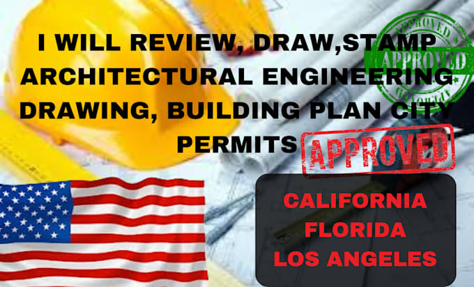 Draw, stamp architectural floor plans, engineering drawing, structural ...