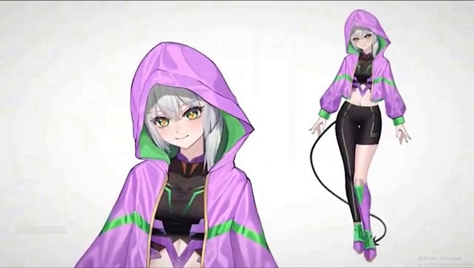 Draw and rig live2d vtuber model, 2d vtuber rigging, anime, streaming ...