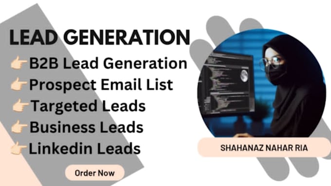 Do b2b lead generation, linkedin lead generation by Ramisachy563 | Fiverr