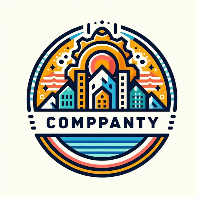 Design anniversary, badge and dog logo by Raigen_soeer | Fiverr