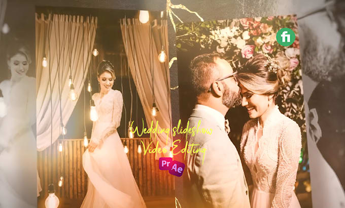 Create wedding, birthday, anniversary photo slideshow video by Sup_edit ...