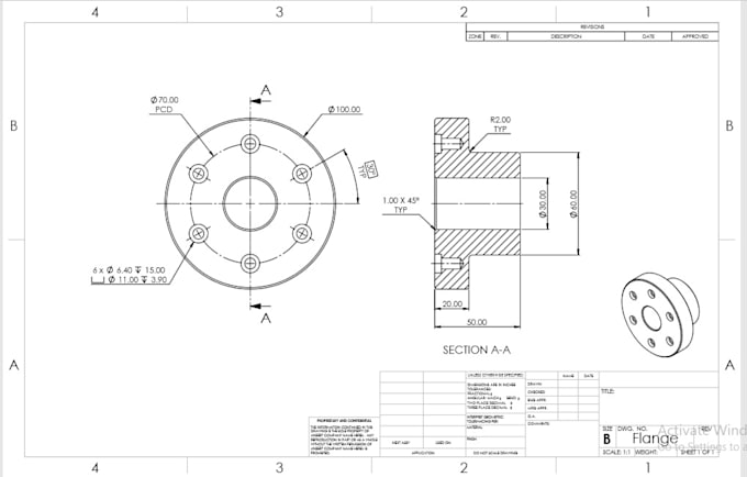 Create 2d technical drawings for your products in solidworks by Pandian ...