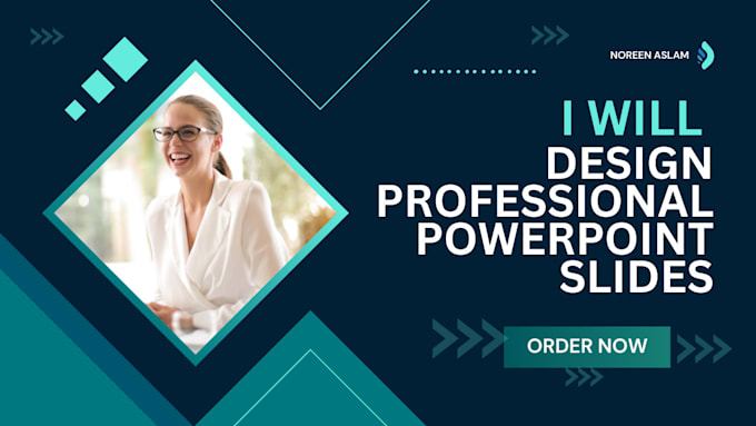 Design professional powerpoint slides by Noreen278 | Fiverr
