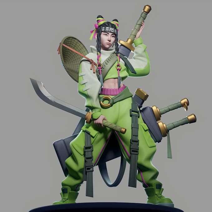 Animate a unity game character, unreal engine game character, 3d game ...