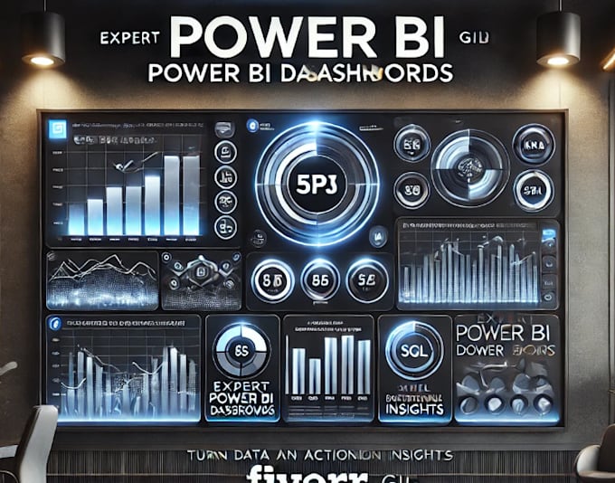 Create dynamic dashboards using power bi and fix bugs in power bi by ...