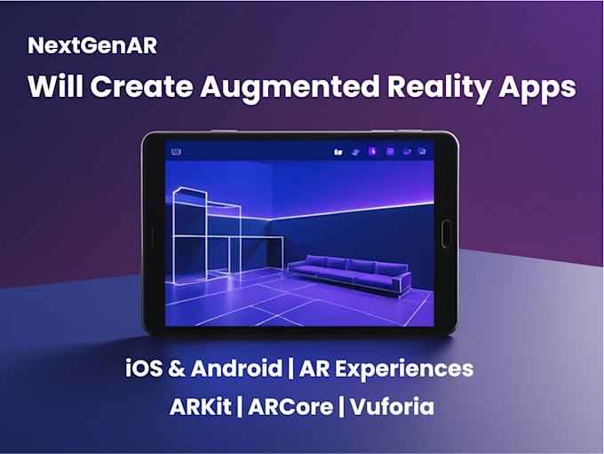 Create immersive ar apps using augmented reality by Noorana_areej | Fiverr