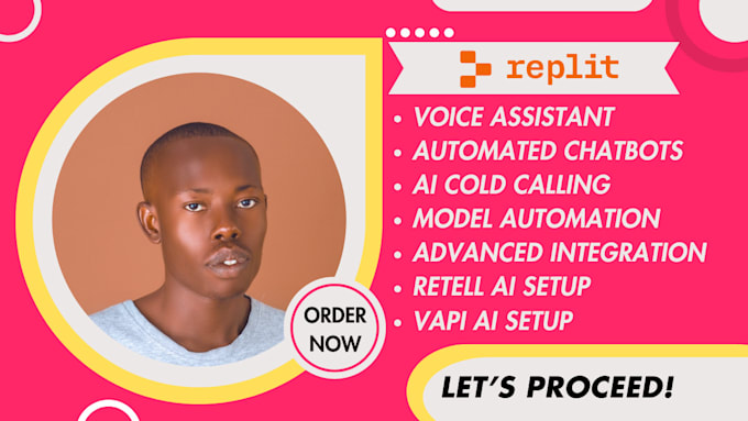 Build custom replit copilot codenium vapi retell ai model voice assistant by Manuel_funtech | Fiverr