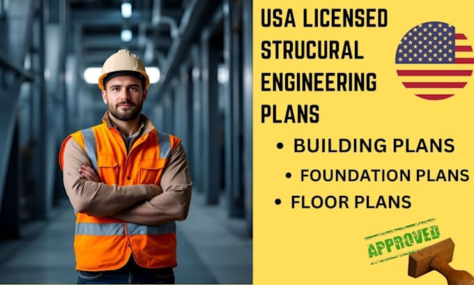 Be california structural engineer for california pe stamp drawings by ...