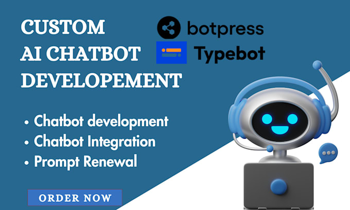 Develop custom ai chatbot using botpress by Richardson_a | Fiverr