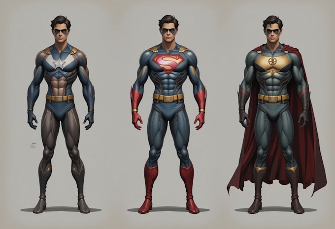 Create superhero character concept art by Prince_galvan | Fiverr
