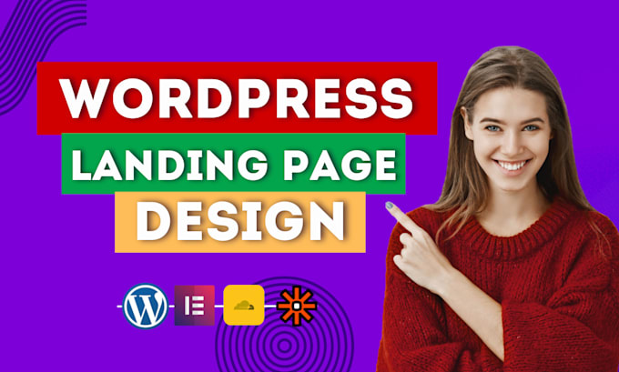 Build a fast loading, custom wordpress landing page with elementor by Rimee_rr | Fiverr