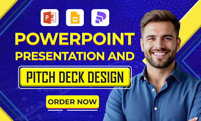 Create a professional investor pitch deck or powerpoint presentation by Tech_archer | Fiverr