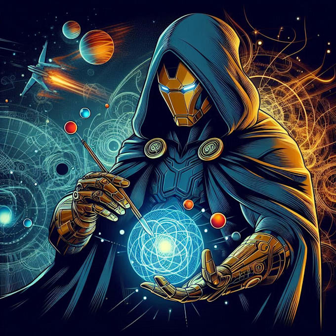Create scifi, fantasy, superhero character design by Josepestel | Fiverr