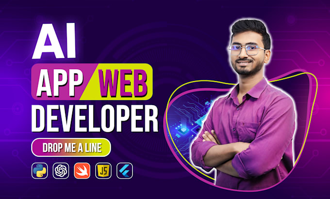 Do ai website ai mobile app development ai integration ai agent ai chatbot by Mind_sync | Fiverr