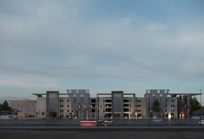 Render your commercial interior and exterior by Faizanrasool119 | Fiverr