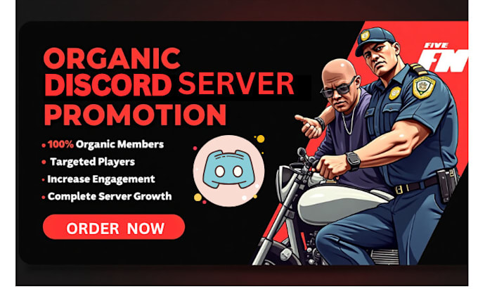 Professional discord server growth, discord server promotion by Jerrimy ...