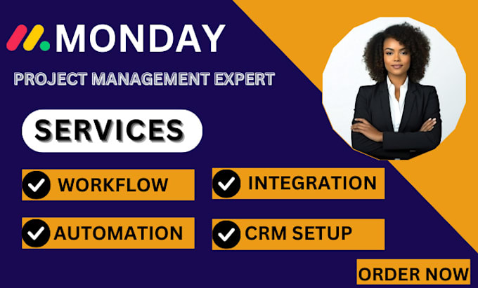 Set up monday crm as an zap project management workflow automation consultant by Gleo_tech | Fiverr