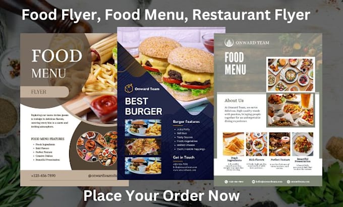 Design attractive restaurant menu, food menu, digital menu, and food flyer by Georgestepheno7 ...