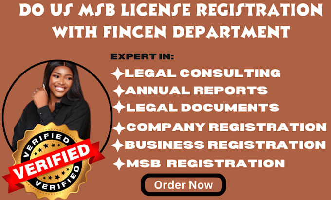Do us msb license registration by Smithmary3458 | Fiverr