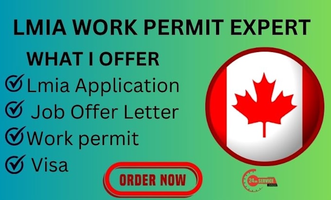 Help to secure lmia application, job offer letter and canada work permit by Bella_approval | Fiverr